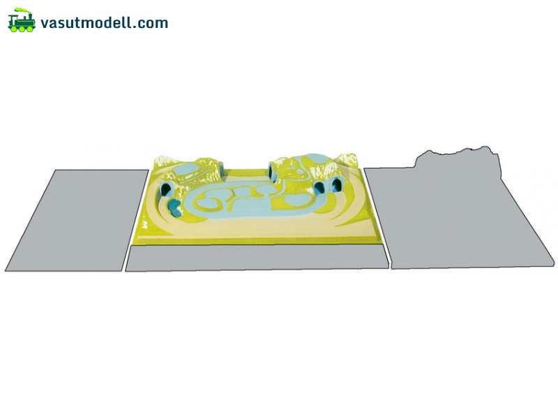 Félkész terepasztalok - Előkészített domborzattal - vasutmodell.com